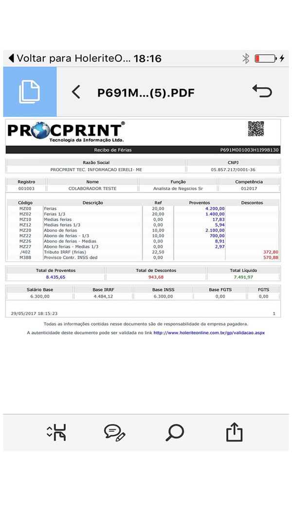 Holerite OnLine Quero Conhecer : Holerite na Internet, Holerite OnLine, Holerite Eletronico ...